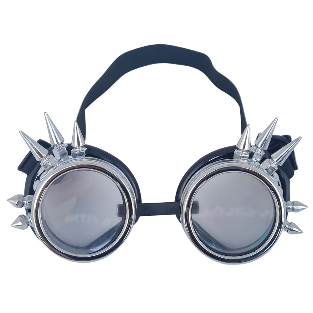 Chrome Steampunk Diffraction Goggles – Euphorium Store