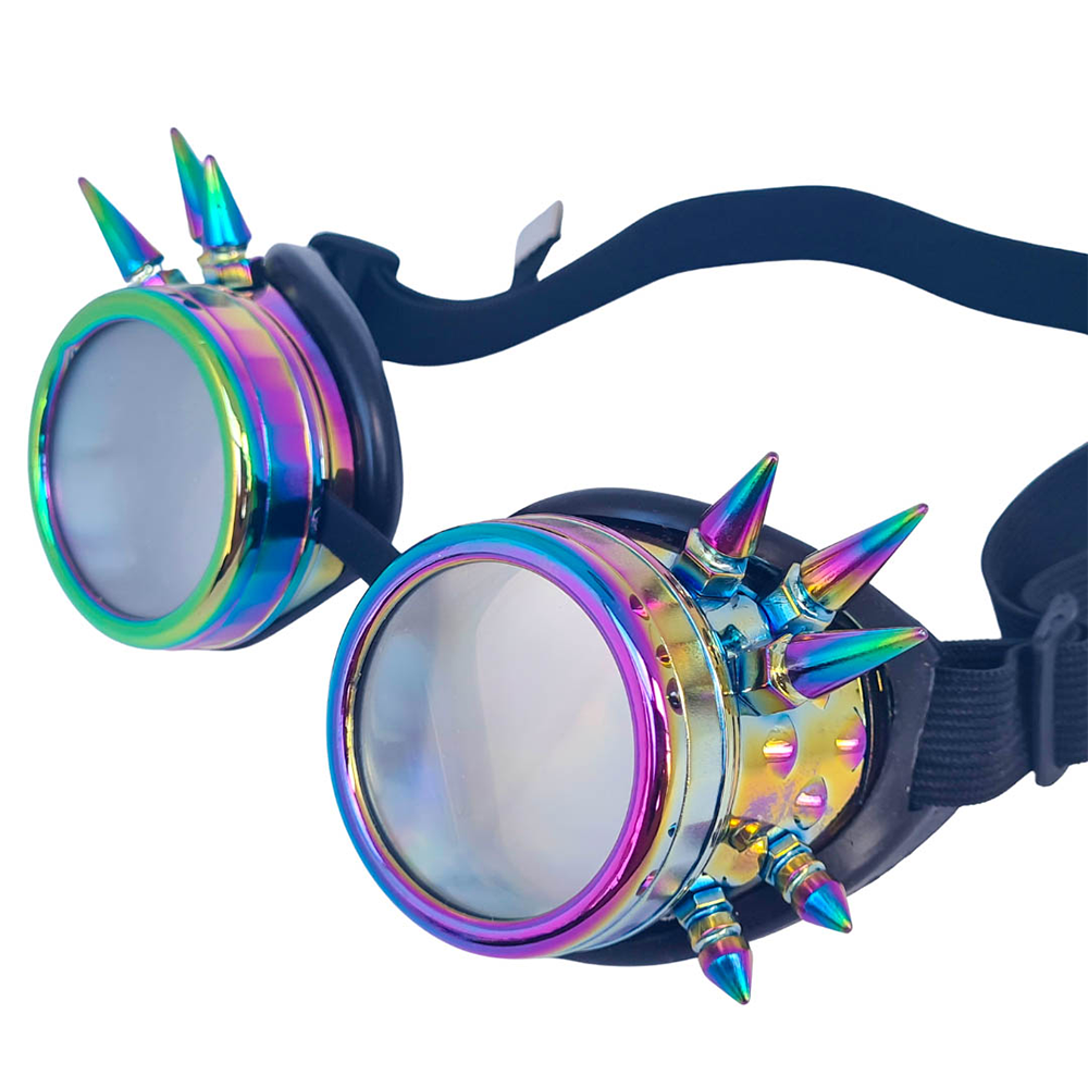 Psychedelic Steampunk Ultimate Diffraction Goggles – Euphorium Store