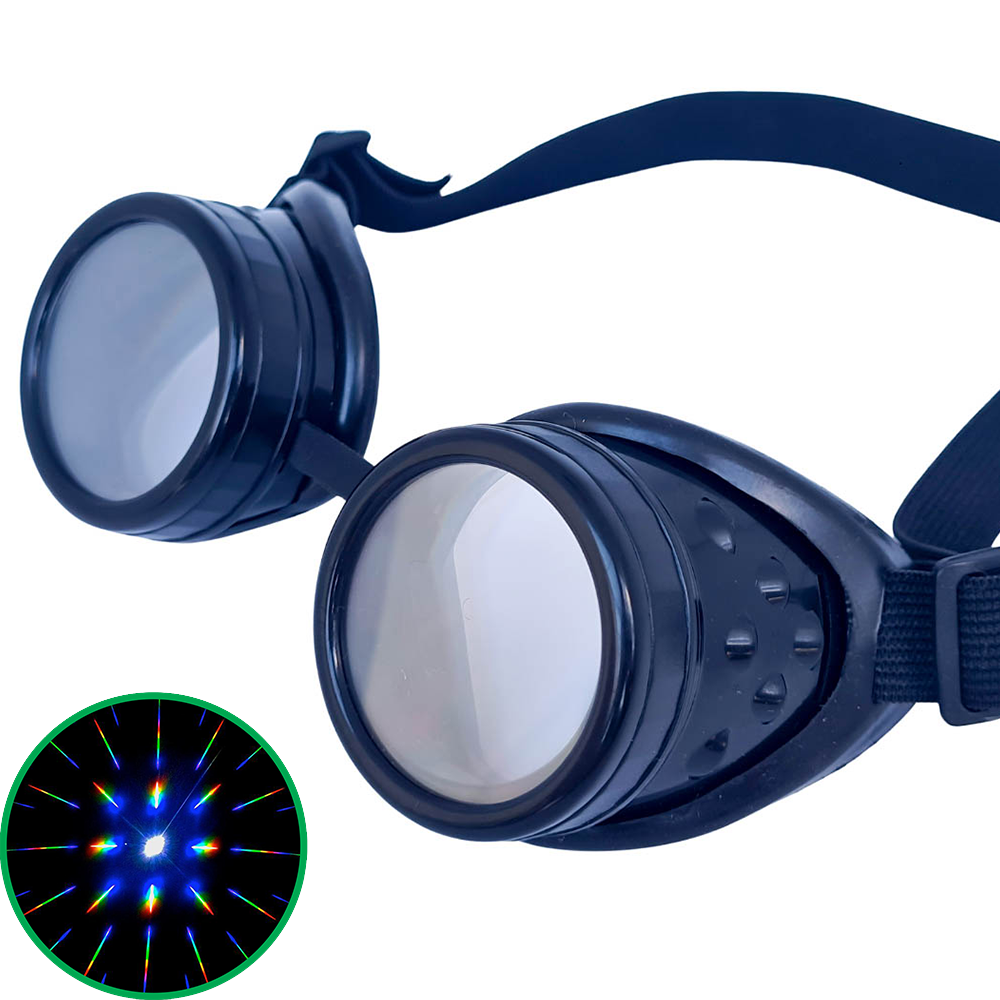 Black Diffraction Goggles – Euphorium Store