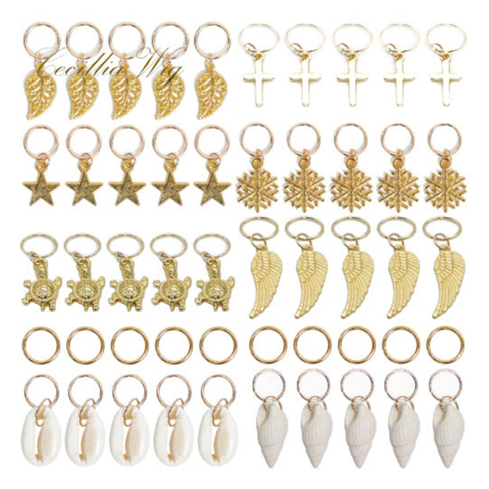 Gold Hair Rings Collection – Euphorium Store