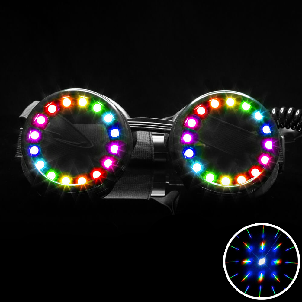 Halo LED Diffraction Goggles – Euphorium Store